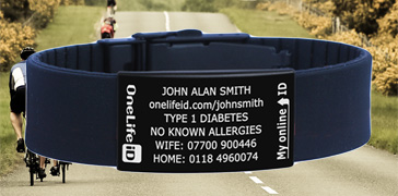 Personal ID bands, Medical ID Bracelets, Sports ID and Emergency ID ...