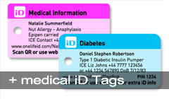 Medical ID Bracelets, Bands, Tags and Cards | OneLife iD